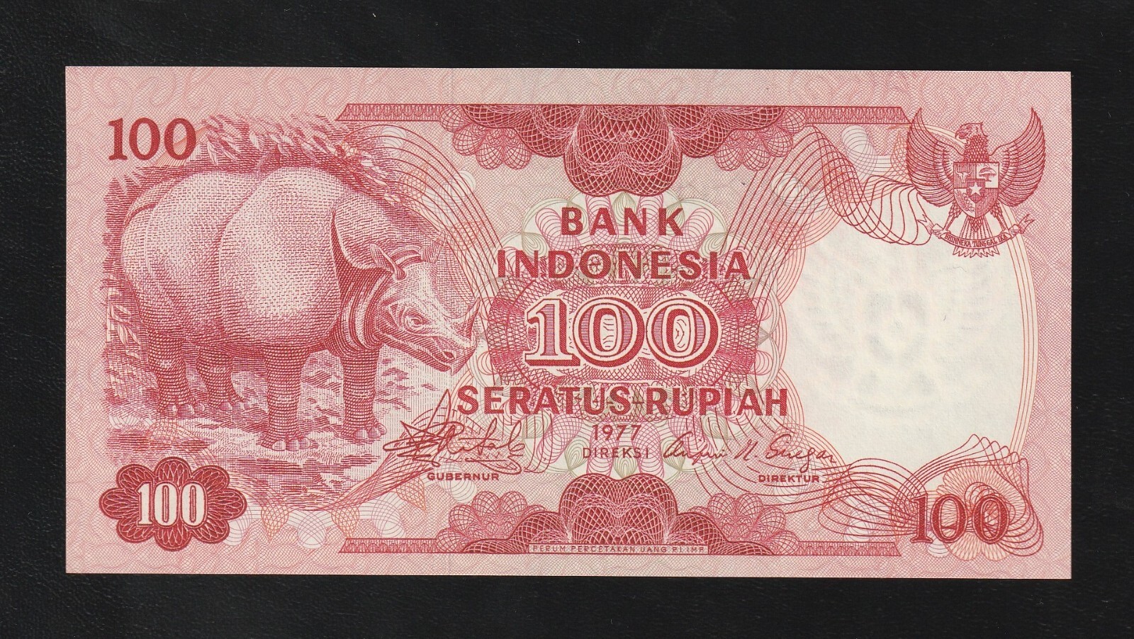 Indonesia, 100 Rupiah, 1977, P-116, Uncirculated Banknote | eBay