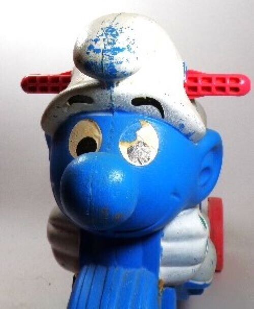 Super Smurf Piggyback Rider Rare Ride On Toy By Coleco (Ca. 1983) | eBay
