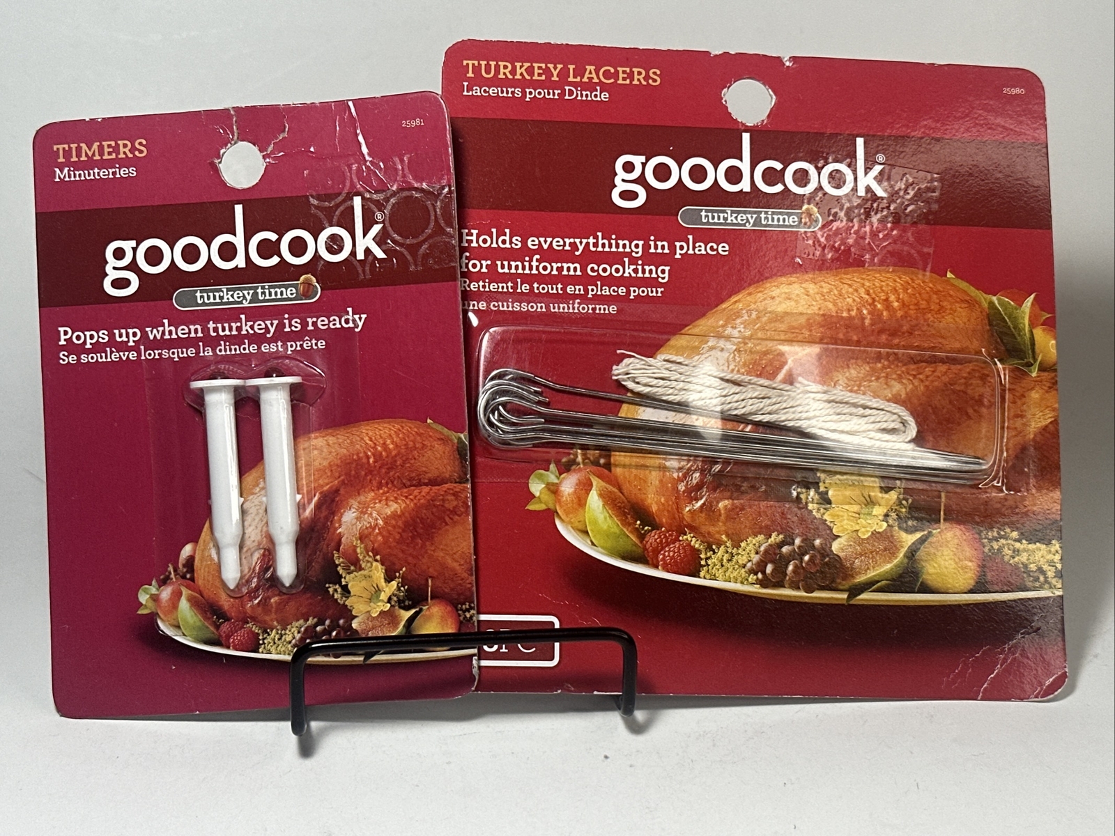 Turkey Poutry Lacers Pop Up Timer GoodCook Thanksgiving | eBay