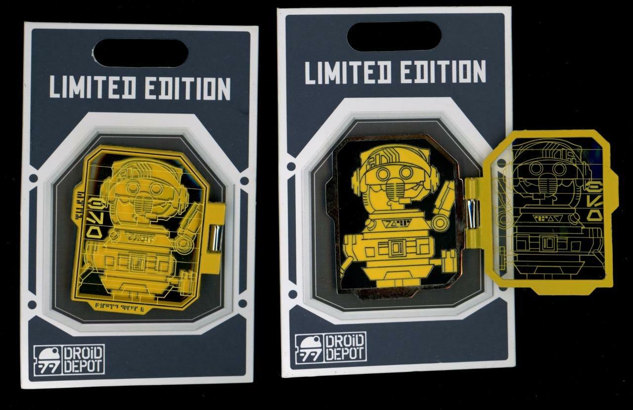 DLR Star Wars Galaxy's Edge Droid Schematic DJ R3X LE Disney Pin | eBay