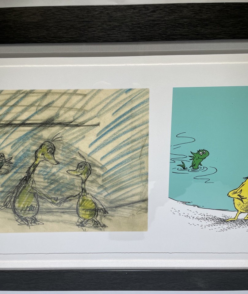 The Sneetch The Stars Upon Thars Diptych Dr Seuss Art LE W/COA NEVER ...