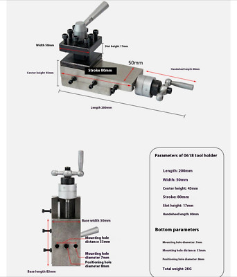 Lathe Special Tool Holder Assembly Small Machine Tool Holder ...