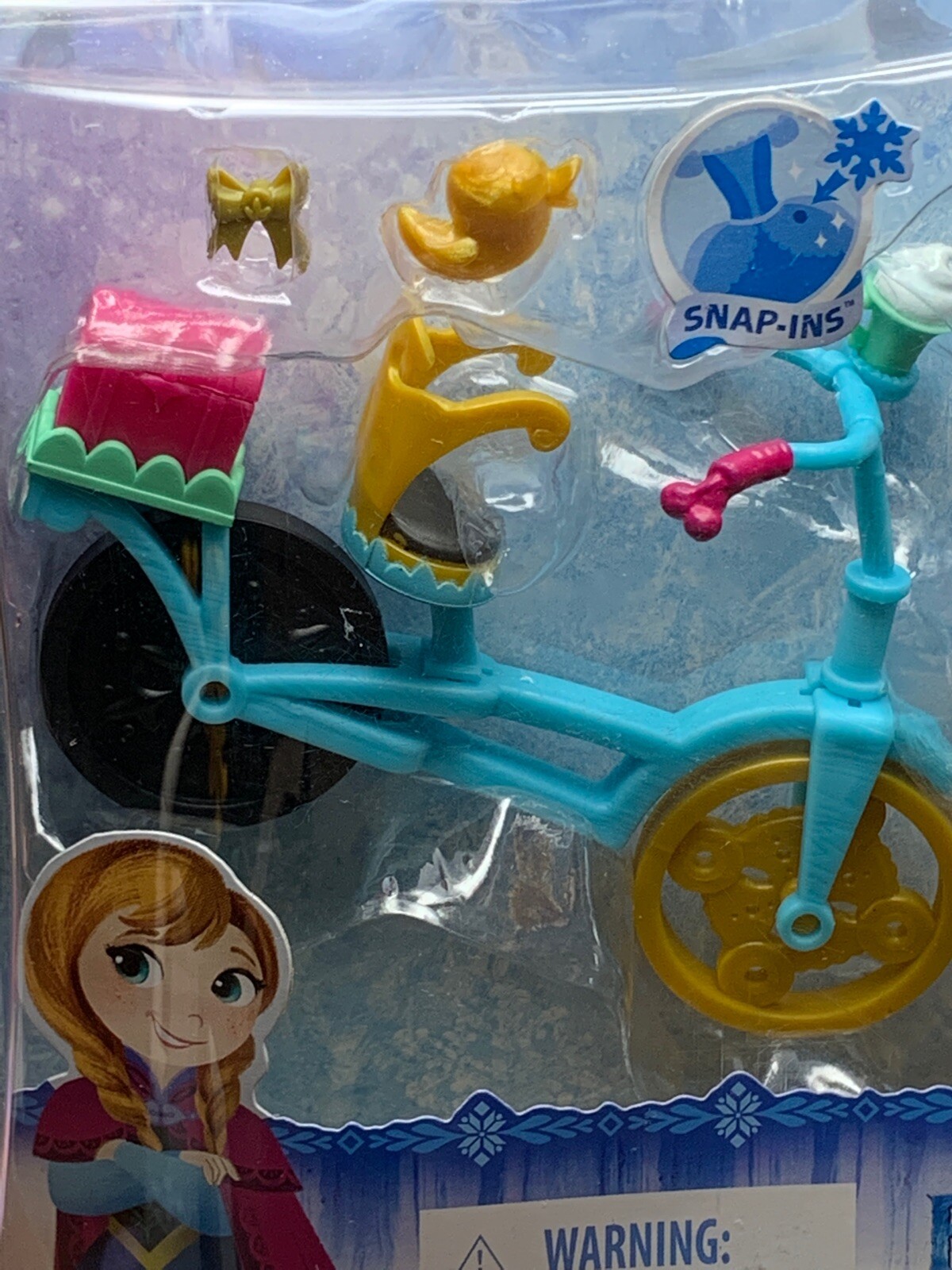 NEW Disney Princess Little Kingdom Frozen Anna & Bicycle Snap-In | eBay