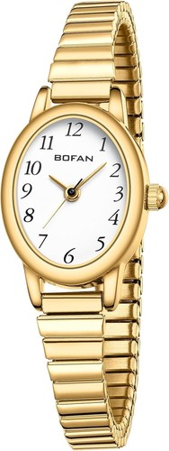 BOFAN Small Gold Watches for Women Easy Read Ladies 6.10in-6.89in, | eBay