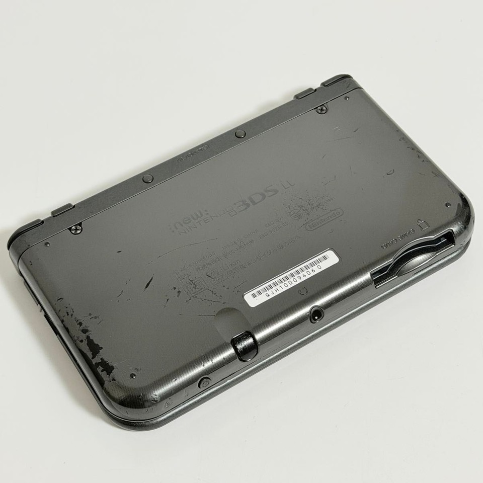 New Nintendo 3DS LL XL Body TOP IPS Metallic Black Top IPS Equipped ...