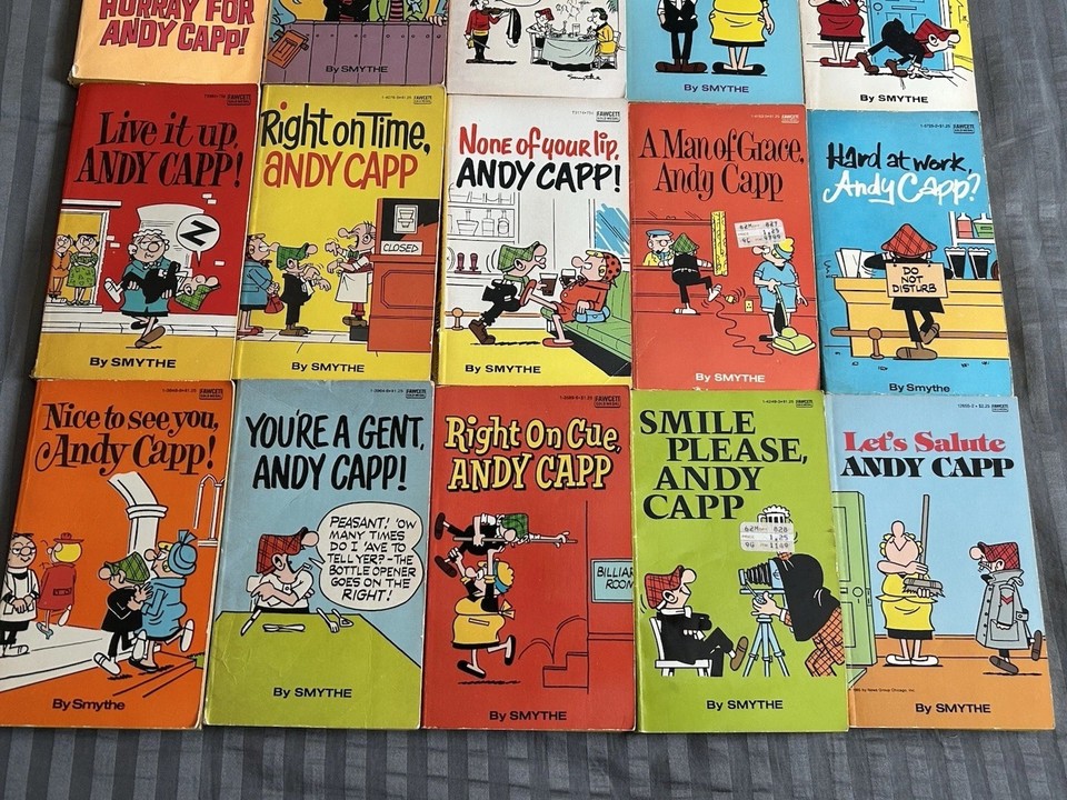 Andy Capp lot of 20 comic strip paperbacks Smythe/Gold Medal/vintage | eBay