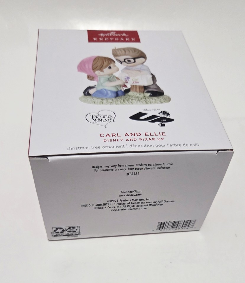 Hallmark Keepsake 2025 Limited Edition Disney Precious Moments Carl And ...