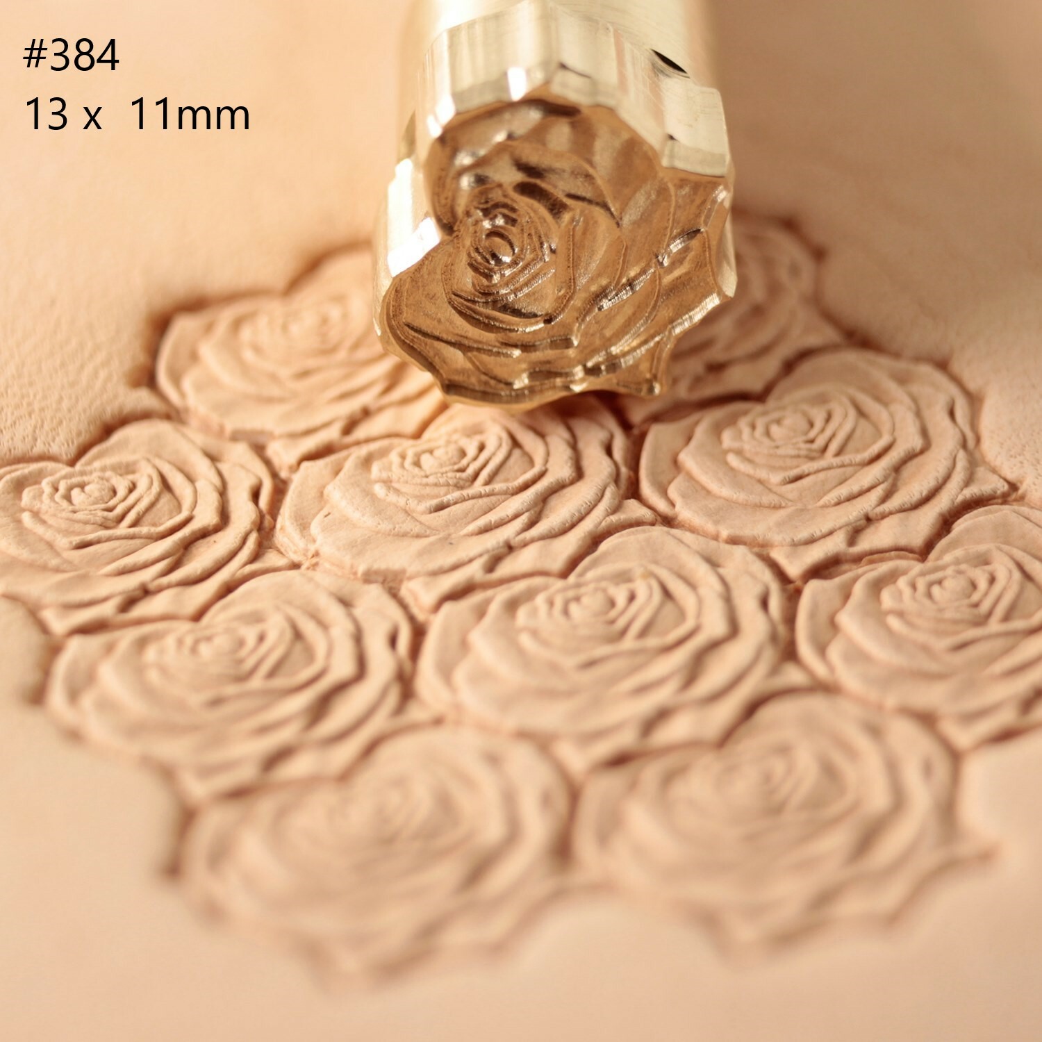 Rose Leather Stamp Tools Stamps Stamping Carving Brass Tool Crafting ...