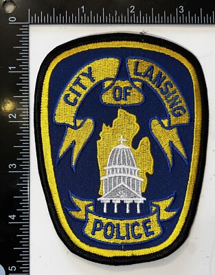 VINTAGE OBSOLETE City Of Lansing Michigan MI Police Patch | eBay