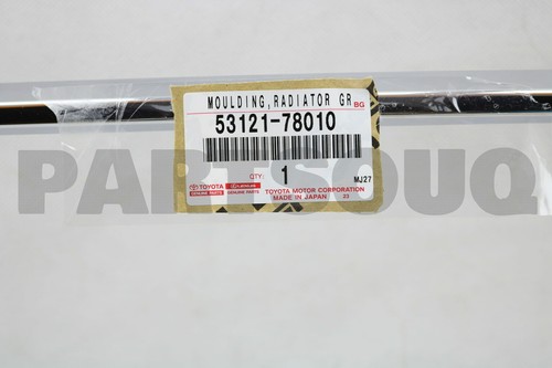 5312178010 Genuine Toyota MOULDING, RADIATOR GRILLE 53121-78010 | eBay