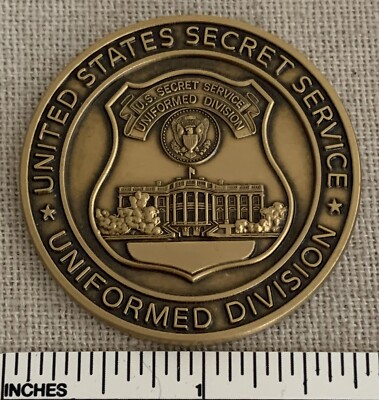 United States Secret Service Uniformed Division CHALLENGE COIN USSS ...