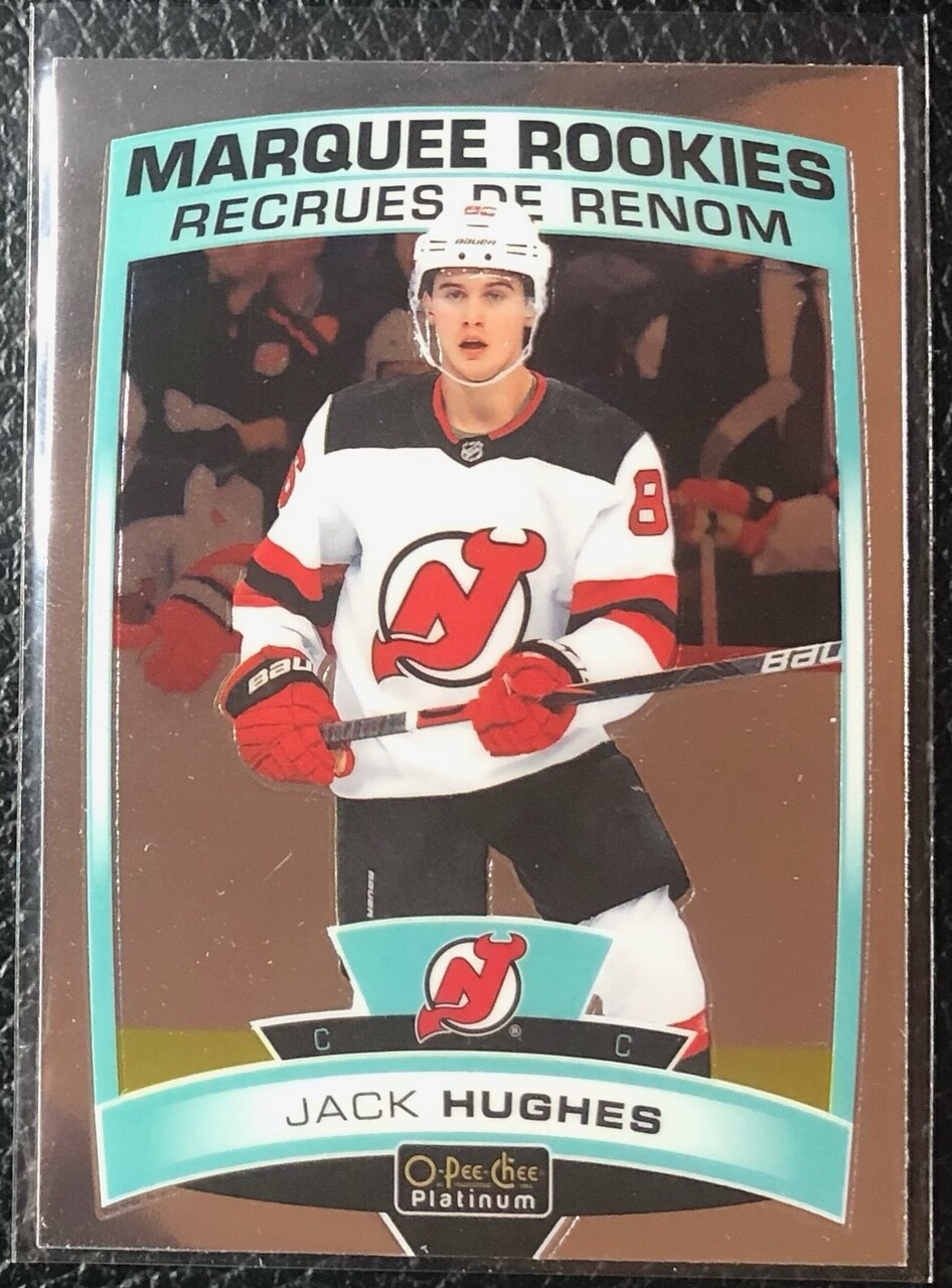 2019-20 O-Pee-Chee Platinum - Marquee Rookies #200 Jack Hughes (RC) for ...