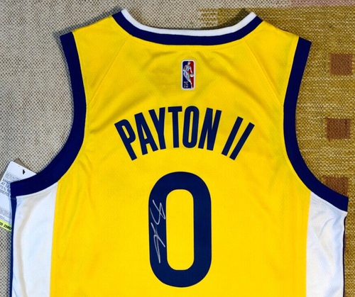 Gary Payton II Signed Autograph Golden State Warriors Jersey NBA USA | eBay