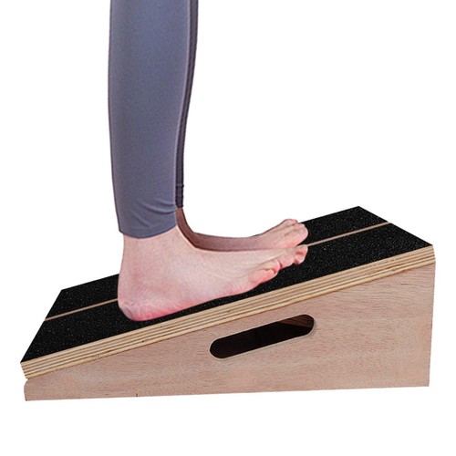 Slant Board Calf Stretcher Foot Stretcher Portable Wooden Foot Incline ...