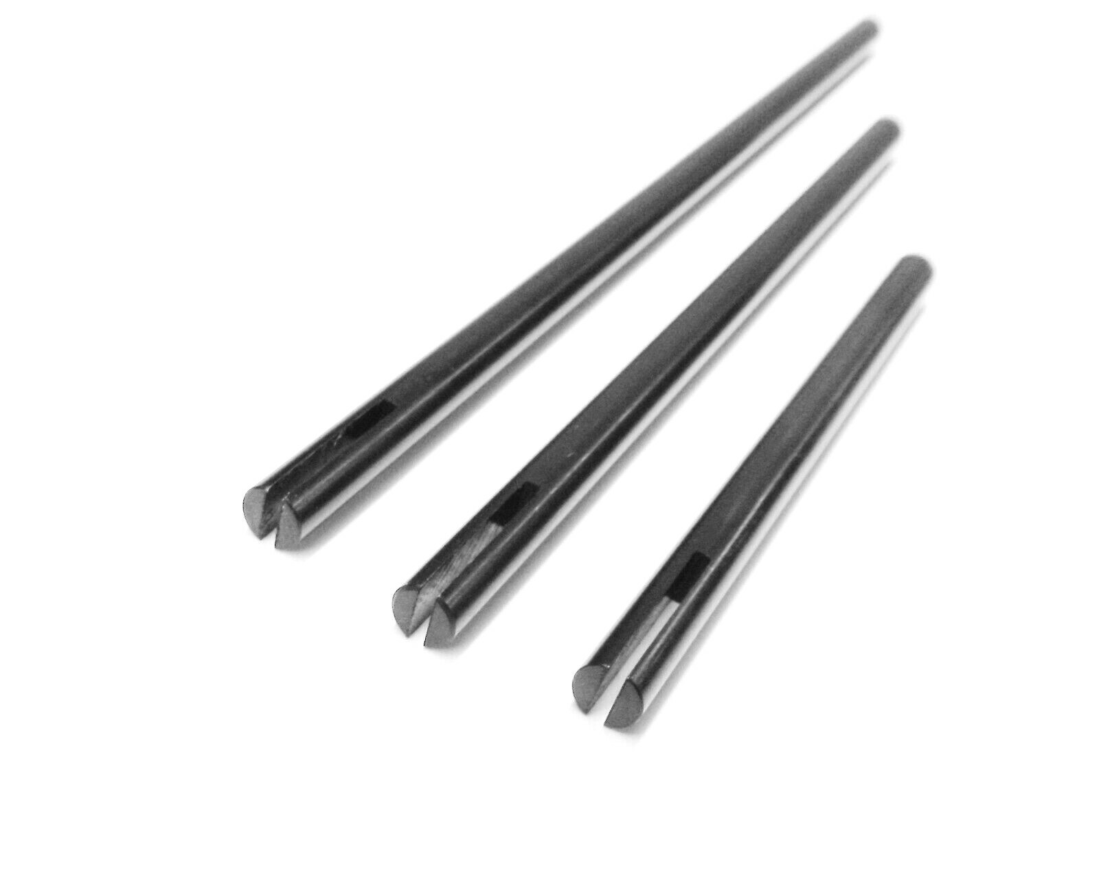 Slotted Split Head Mandrel Set 3" 4" 6" Core Sanding Internal Holes 1/4 ...