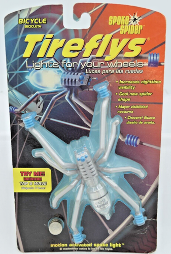 2006 TIREFLYS Spoke SPIDER Bicycle Tire Wheels Motion Activated Light ...