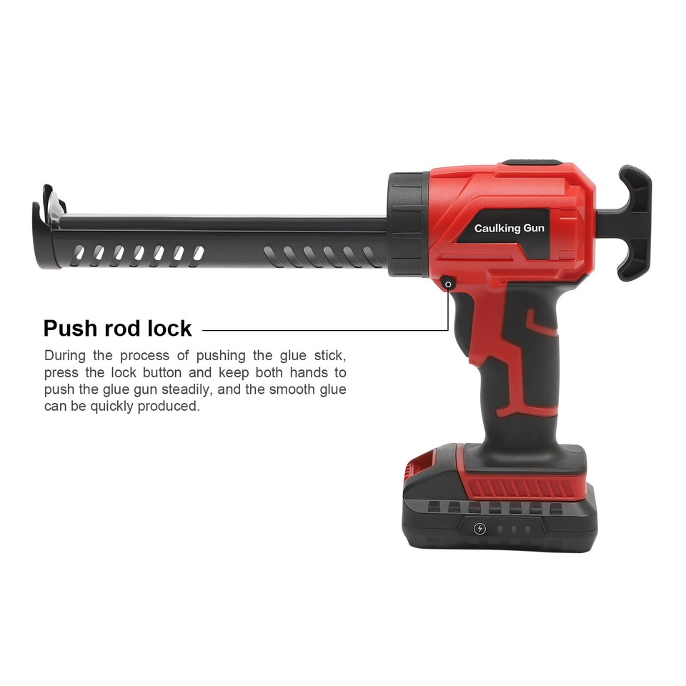 20V Electric Caulk Gun, Max Cordless Caulking Gun with Battery ...