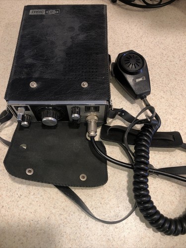 Drake TR-33C Portable Transceiver Ham Radio With Drake Mic And Carrying ...