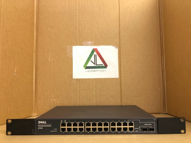 Dell PowerConnect 2724 Gigabit Ethernet Switch 24 Ports for sale online ...