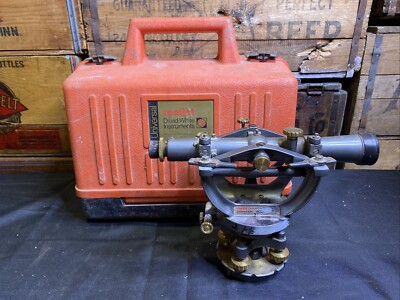 David White Instruments Universal Realist Surveyors Transit W/Case 8307 ...