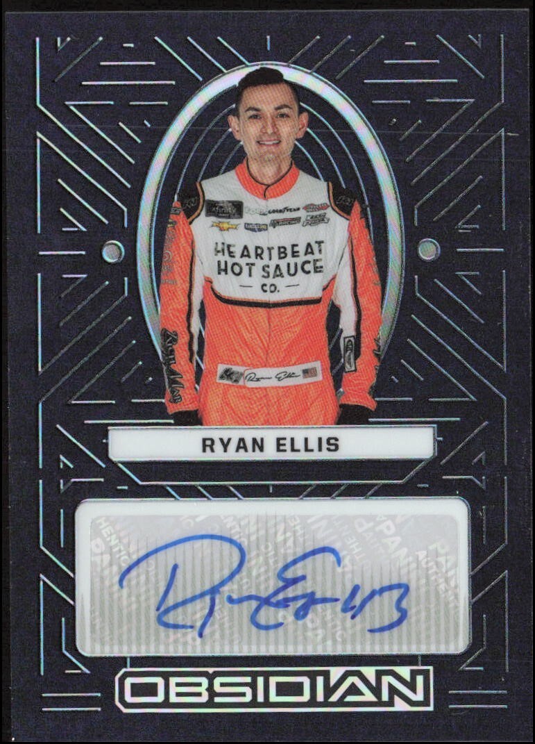 2023 Chronicles #RE Ryan Ellis Obsidian Signatures Alpha Prime Racing ...