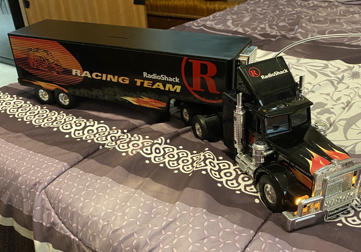 RARE RADIO SHACK RACING TEAM 18 WHEELER RADIO CONTROL OLD STOCK ~NO ...
