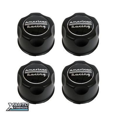 4 x American Racing Wheel Center Cap 5X135 Snap In Satin Black ...