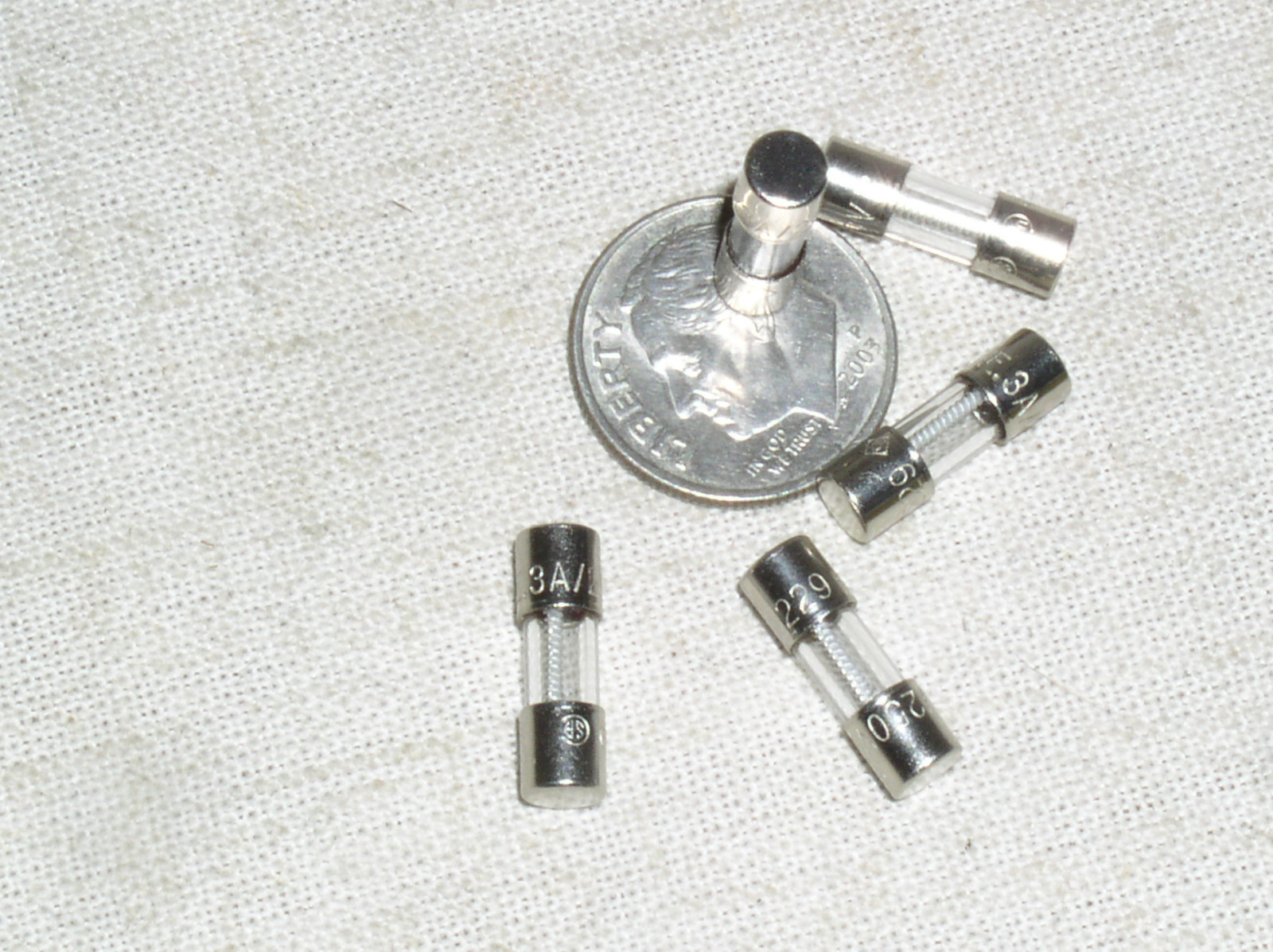 5 LITTELFUSE 0229003.HXP 3A 3 A AMP 5MM X 15MM 229 SLOW 250V 2AG GLASS ...