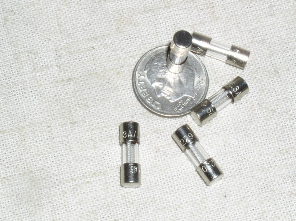 5 LITTELFUSE 0229003.HXP 3A 3 A AMP 5MM X 15MM 229 SLOW 250V 2AG GLASS ...