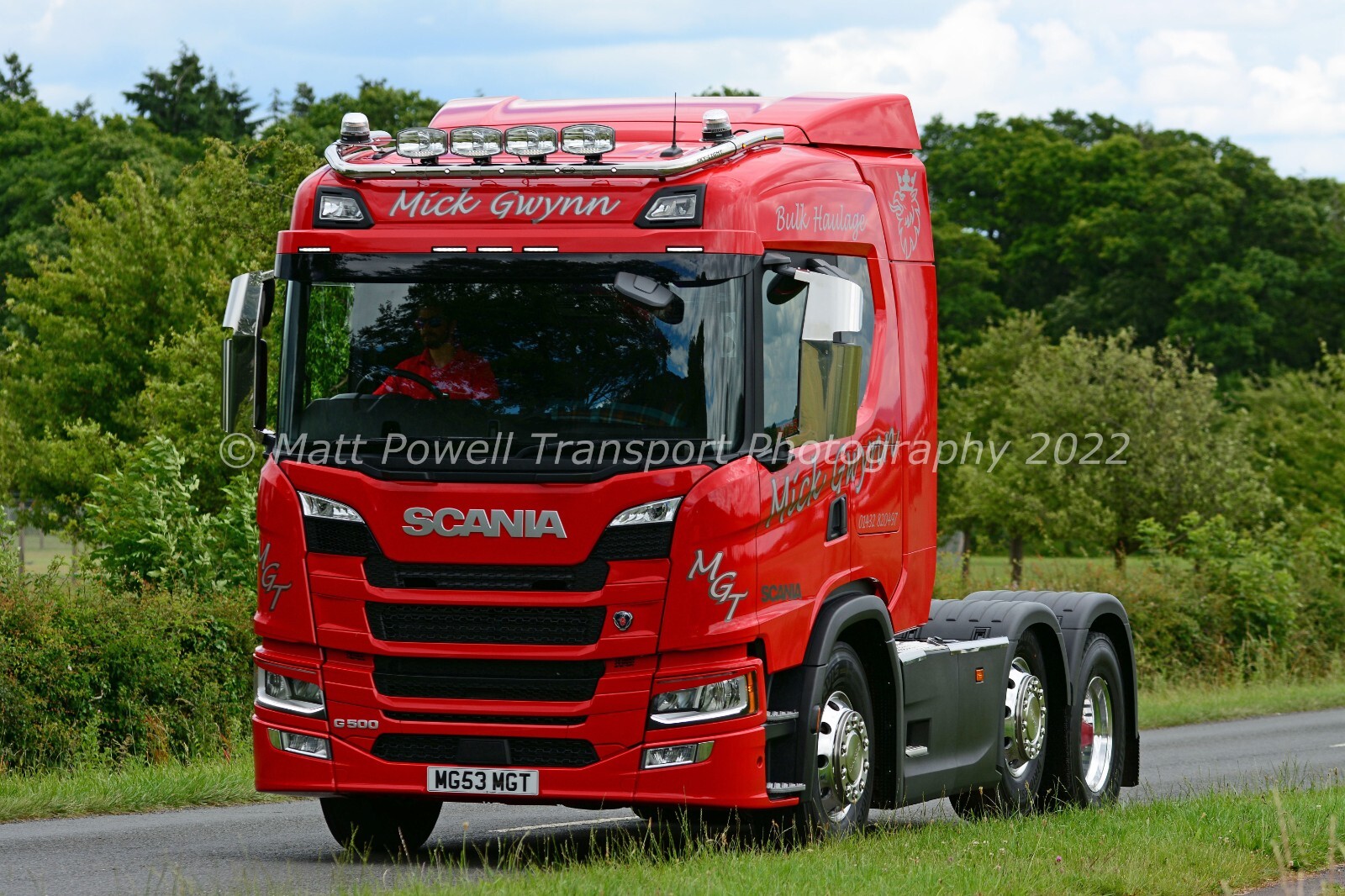 Truck Photo 12x8 - Scania G500 - Mick Gwynn Transport - MG53 MGT | eBay UK