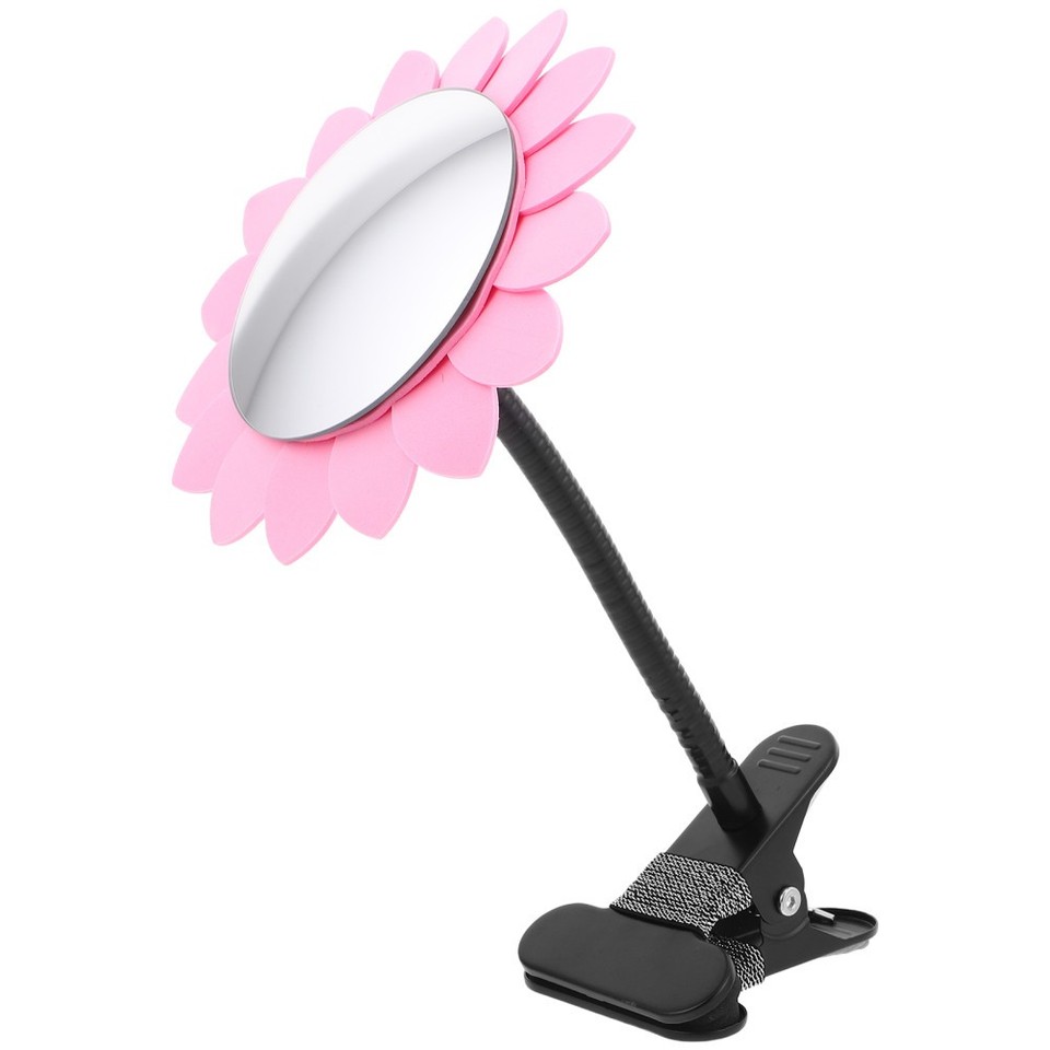 Clip On Cubicle Mirror Monitor Computer Rear-View Mirror For Personal ...