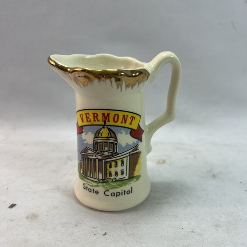 Veont State Capitol Souvenir 4" Creamer | eBay