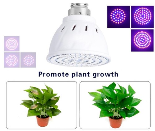 E27 Plant Lamps Led Full Spectrum Grow Light 60leds Plant Growing Bulb ...