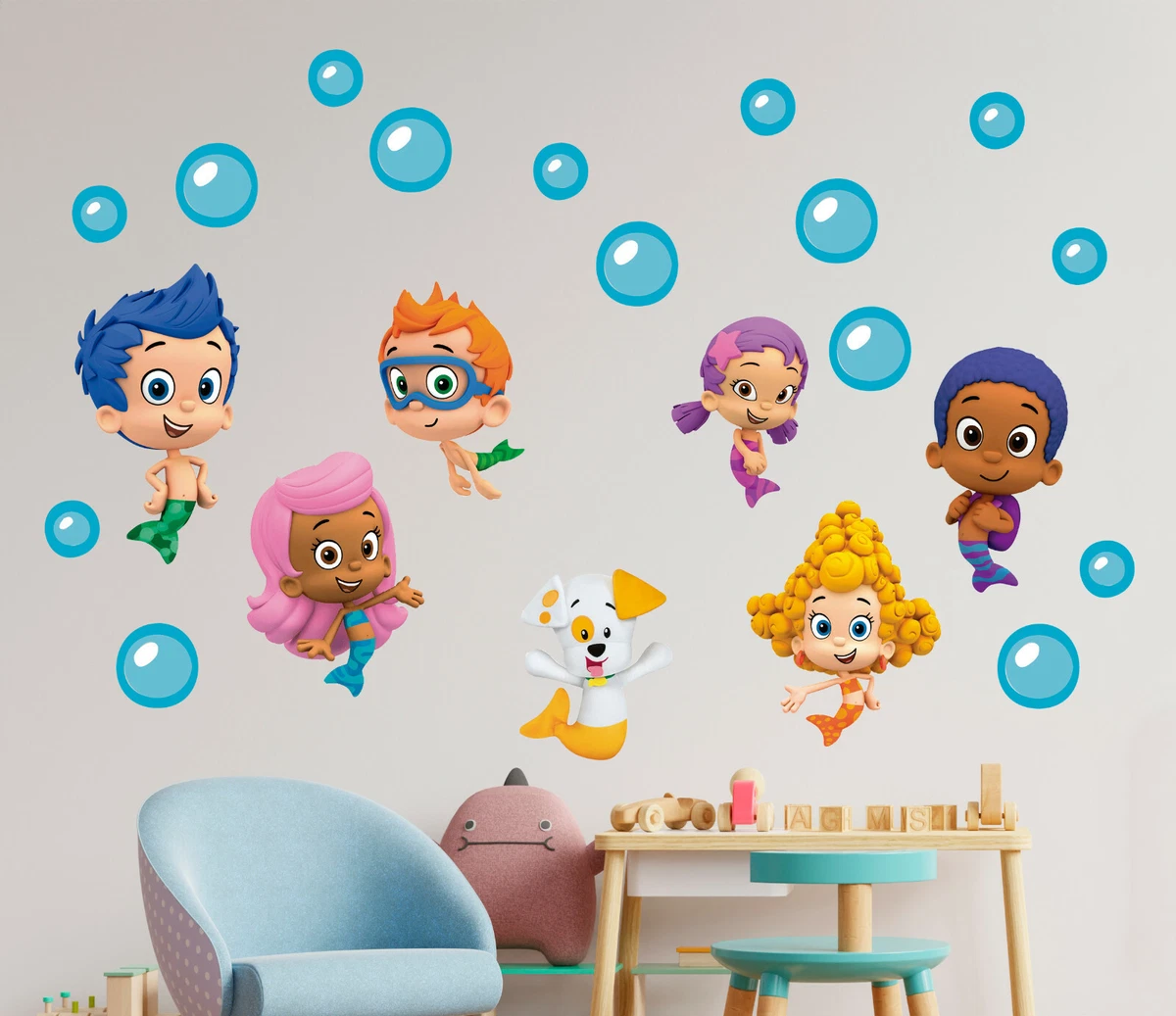 Bubble Guppies Wall Decals