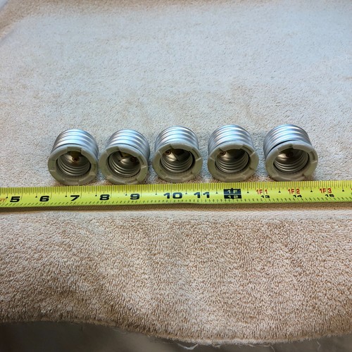 LOT OF 5 LEVITON LIGHT BULB SOCKET ADAPTERS MOGUL BASE | eBay