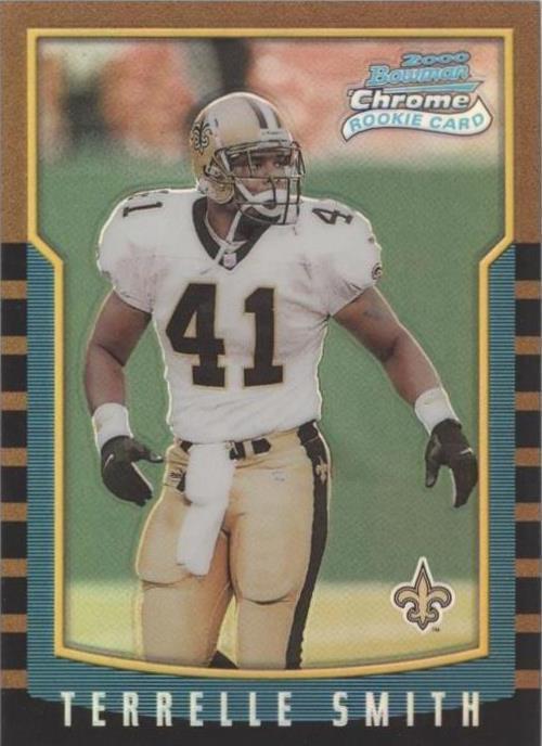 2000 Bowman Chrome - Terrelle Smith #256 Refractor (RC) for sale online ...