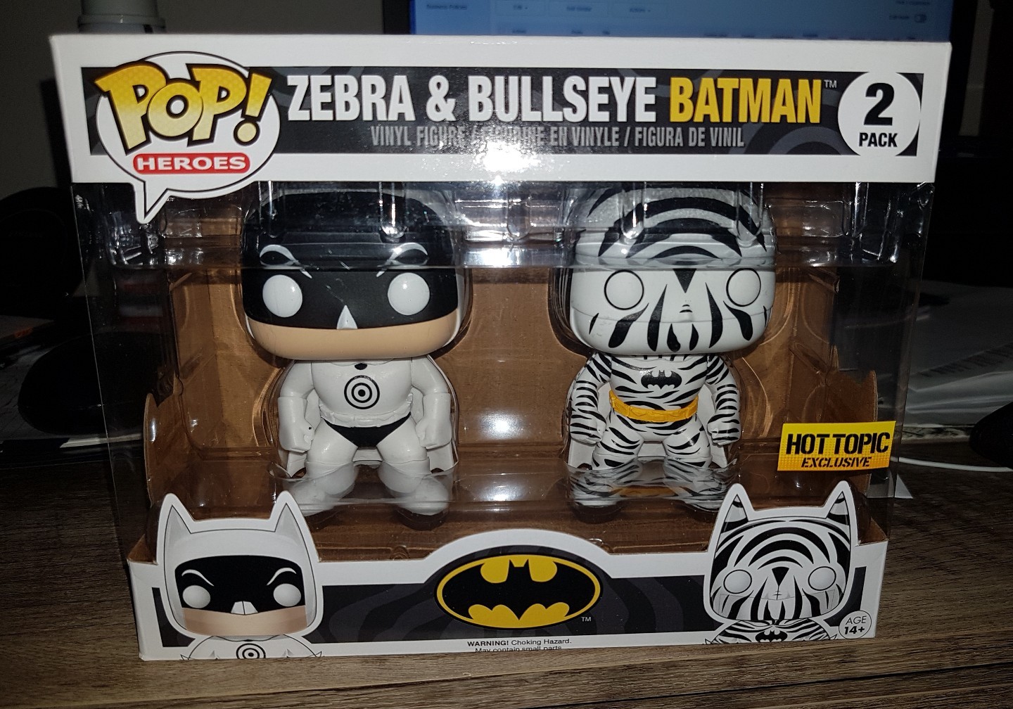 DC COMICS Zebra and Bullseye Batman 2- Pack Funko Pop Hot Topic ...