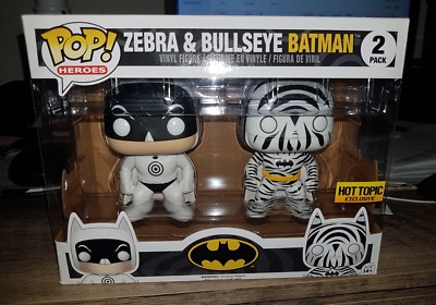 DC COMICS Zebra and Bullseye Batman 2- Pack Funko Pop Hot Topic ...