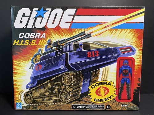 HISS III & Rip It GI Joe Retro vehicle figure Walmart exclusive MIB ...