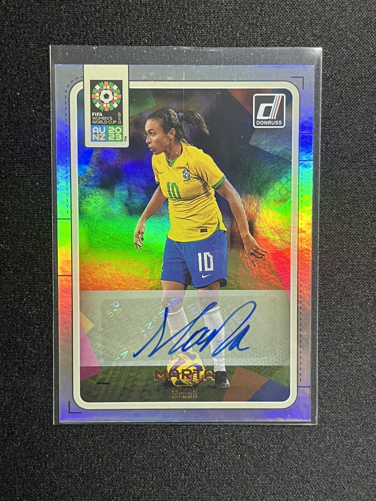 2023 Panini Donruss FIFA Women's World Cup Autograph Marta #202 Auto | eBay