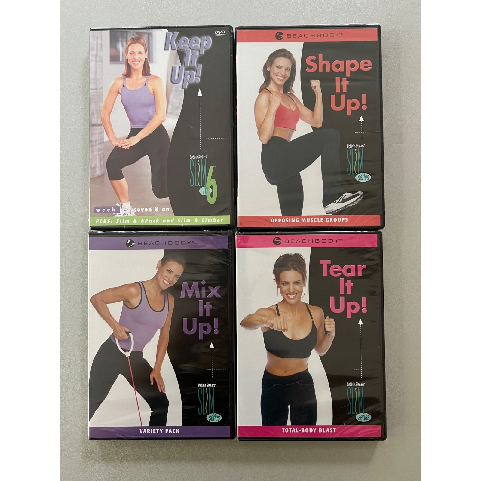 Beachbody Keep It Up Debbie Siebers Slim in 6 Series DVDs Shape Keep ...