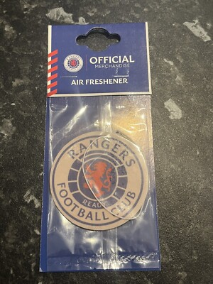 5x Glasgow Rangers FC Air Freshener Official Merchandise Football Gift ...