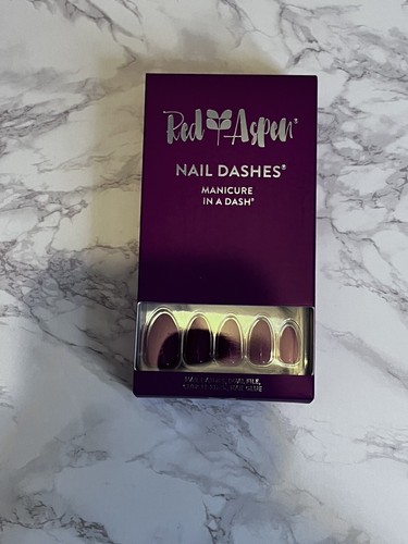 Red Aspen Medium Nails Brenna’s Garden Romance | eBay