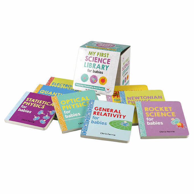 My First Science Library: 8 Board Book Box Set New FAST FREE SHIPPING ...