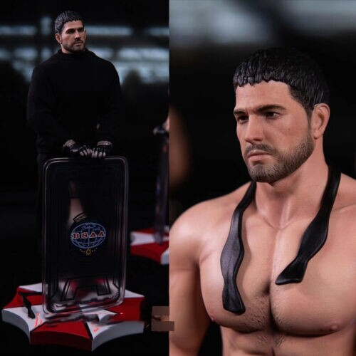 Big Dxck Studio Resident Evil Chris Redfield Resin Model Statue In ...