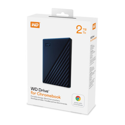 Western Digital Drive 2TB, Midnight Blue MPN:WDBB7B0020BBL-WESN ...