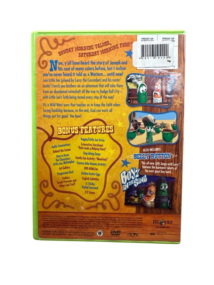 VeggieTales - The Ballad of Little Joe (DVD, 2005) | eBay