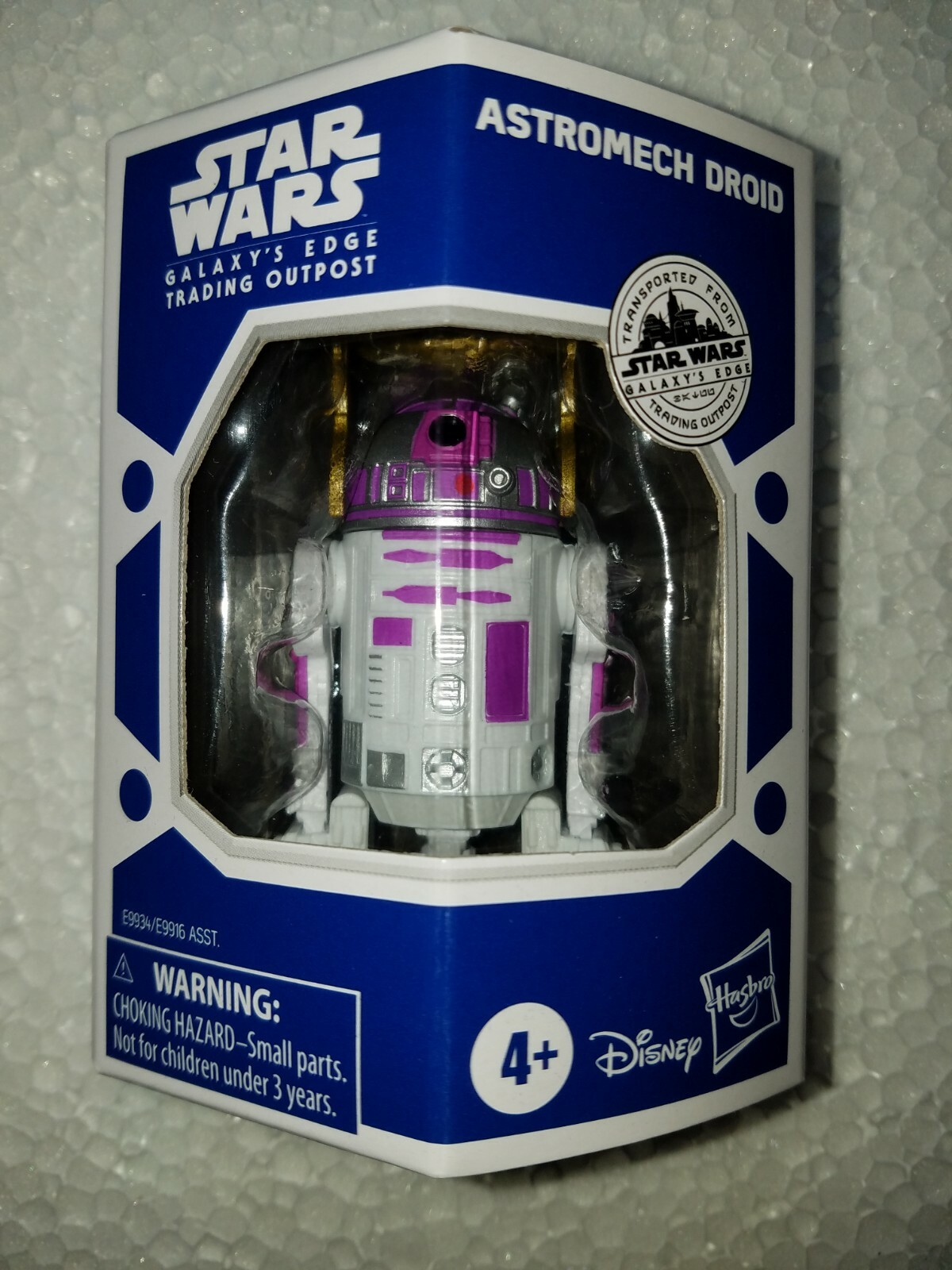 STAR WARS GALAXY'S EDGE / TARGET 3.75" SCALE: ASTROMECH DROID PINK ...