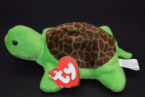 Ty Speedy Turtle 3rd Swing 1st Generation Tush Beanie Baby | eBay