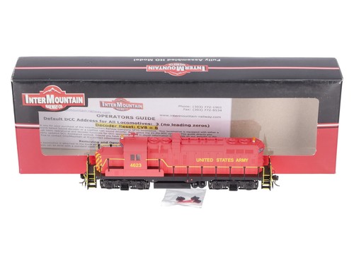 InterMountain 49816S-05 HO Scale U.S. Army GP10 Diesel Locomotive #4623 ...